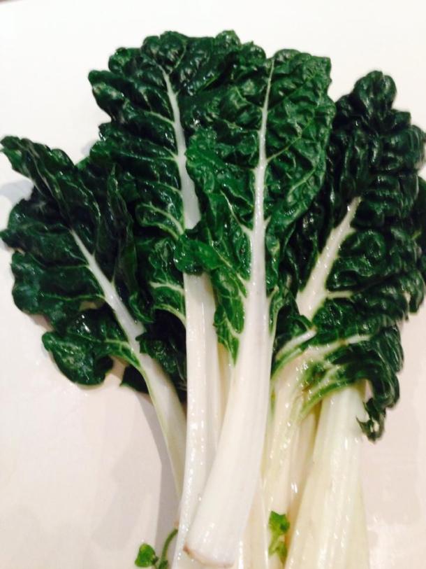 Silverbeet, potato and chickpea salad with tahini and lemon dressing ...